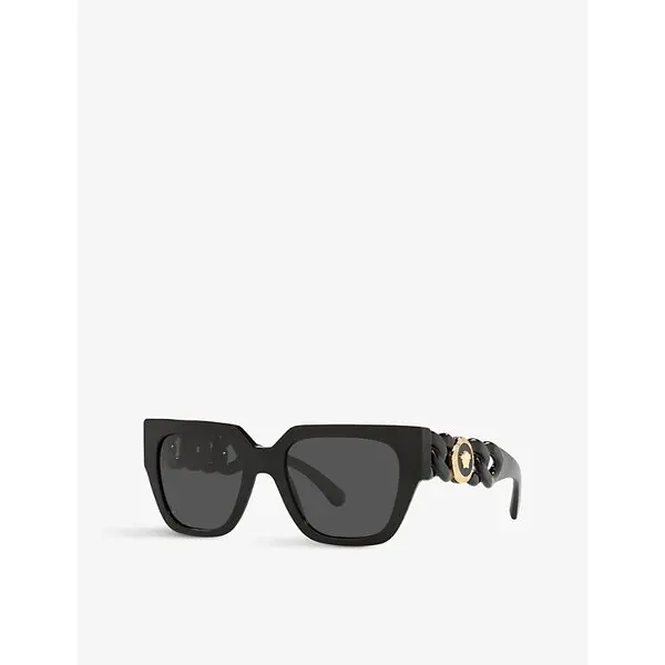 Versace Ve4409 Phantos Sunglasses - Black