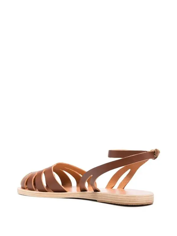 ANCIENT GREEK SANDALS Aella Flat Sandals - Brown