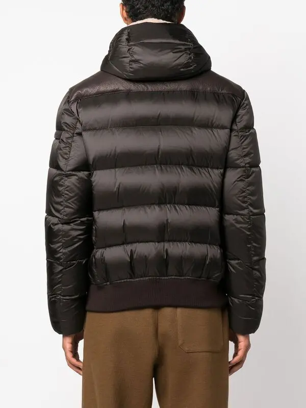 MOORER Panelled Down-padded Jacket