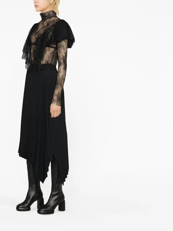 Philosophy Di Lorenzo Serafini Ruffled Lace Top