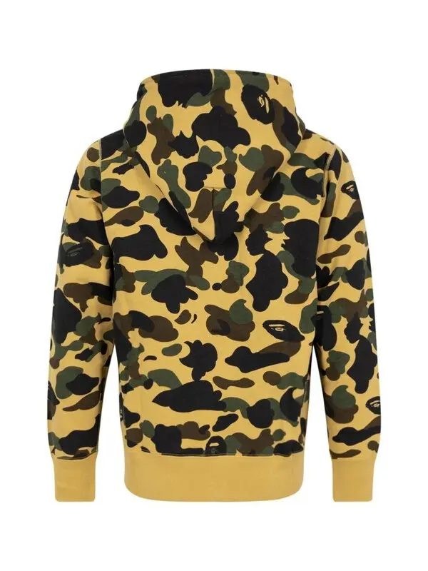 A BATHING APE 1st Camo One Point Full-zip Hoodie