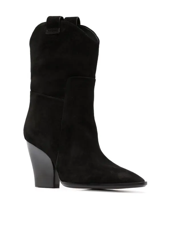 Santoni Western 90mm Ankle Boots