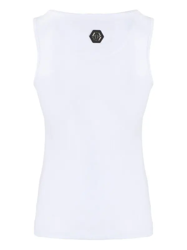 Philipp Plein Teddy Plein Sleeveless Tank Top