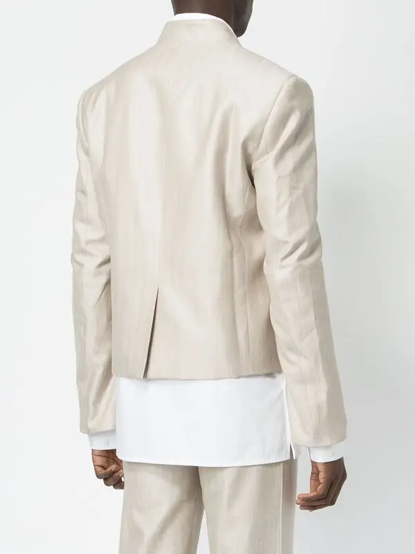 DELADA Cropped V-neck Blazer