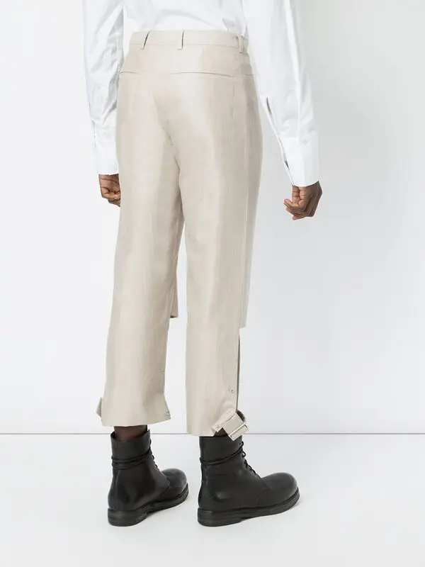 DELADA Cut-out Belted Trousers