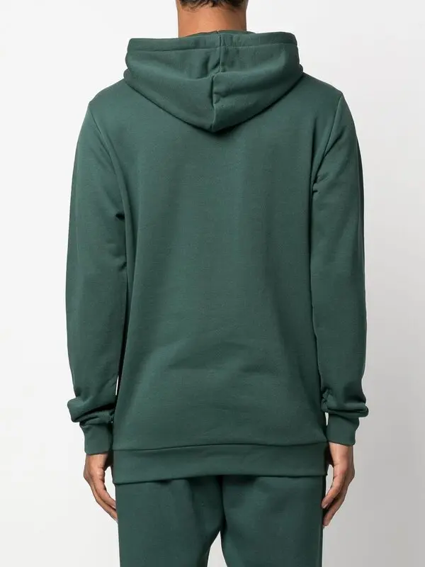 Adidas Logo-print Hoodie - Green
