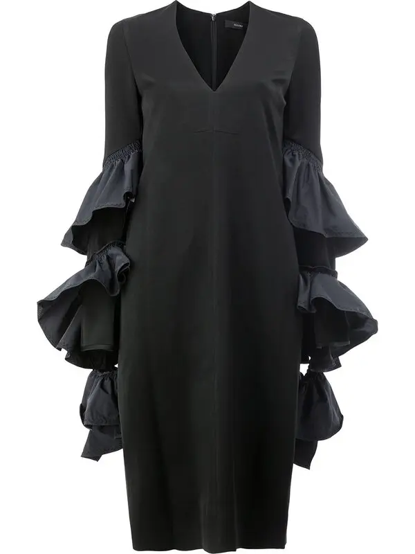 ELLERY Ruffle Panel Dress