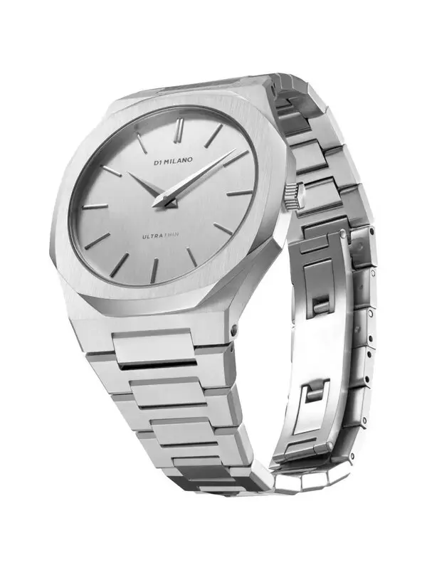 D1 MILANO Ultra Thin 40mm Watch - Silver