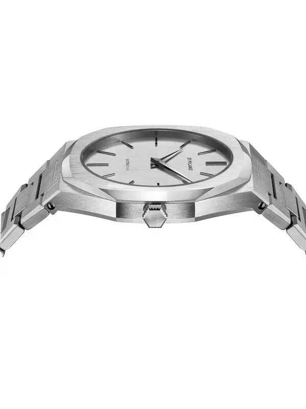 D1 MILANO Ultra Thin 40mm Watch - Silver