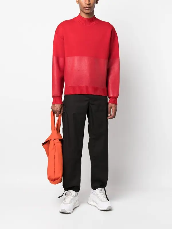 Kenzo Cotton Cargo Trousers - Black
