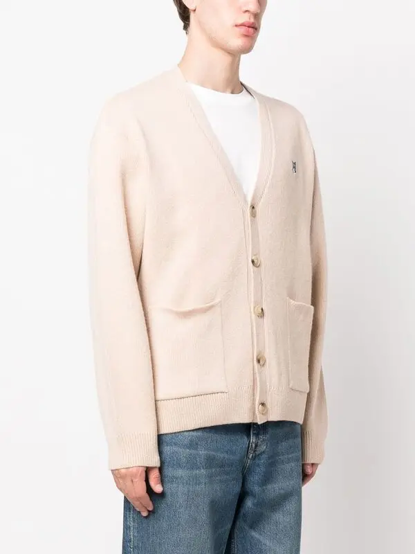 Maison Kitsuné Fox Head Patch Cardigan