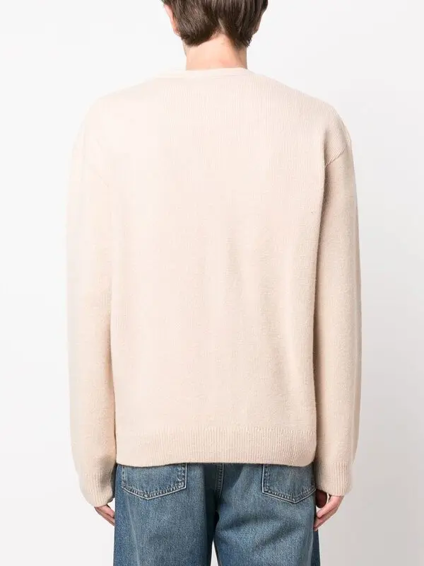 Maison Kitsuné Fox Head Patch Cardigan