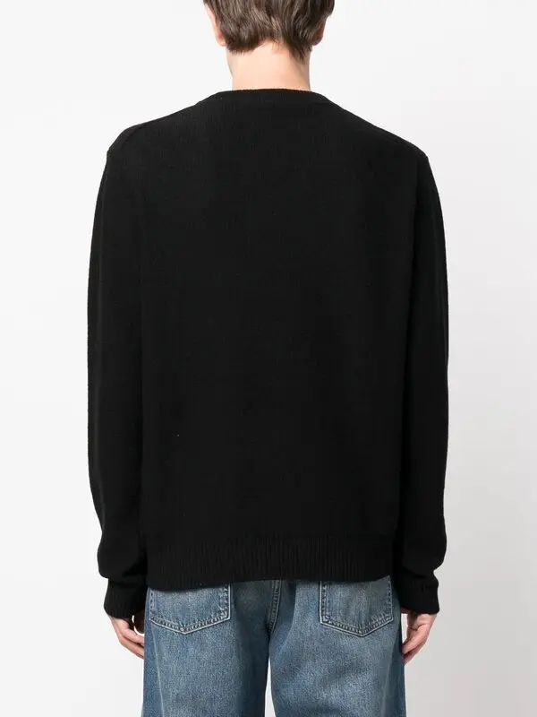 Maison Kitsuné Fox Head Jacquard Jumper