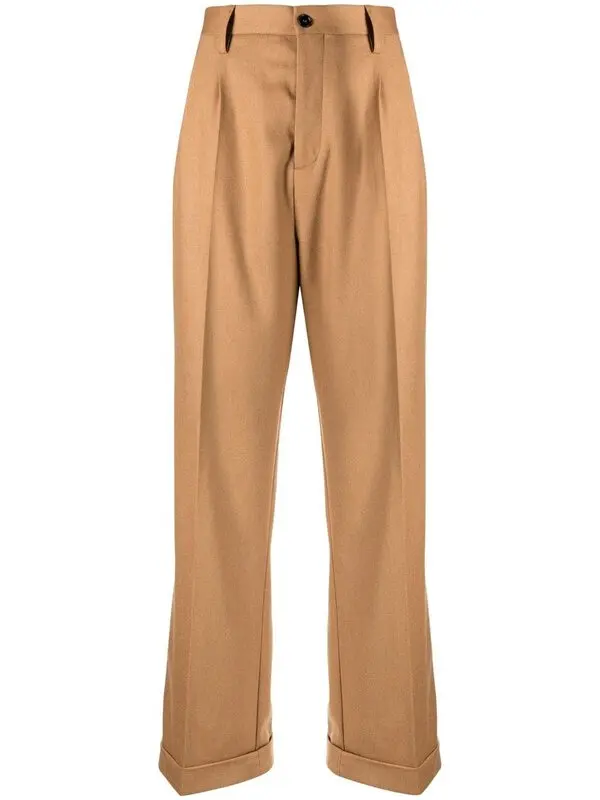 Marni High-waisted Wide-leg Trousers
