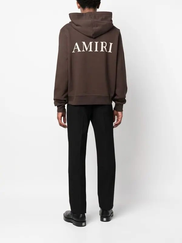 Amiri Logo-print Cotton Hoodie