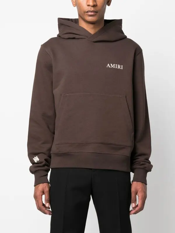 Amiri Logo-print Cotton Hoodie