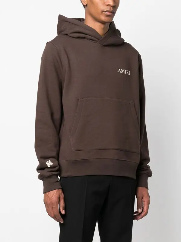 Amiri Logo-print Cotton Hoodie