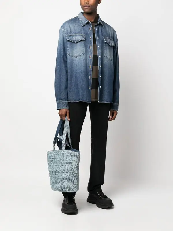 DIESEL® Jacquard Logo Tote Bag