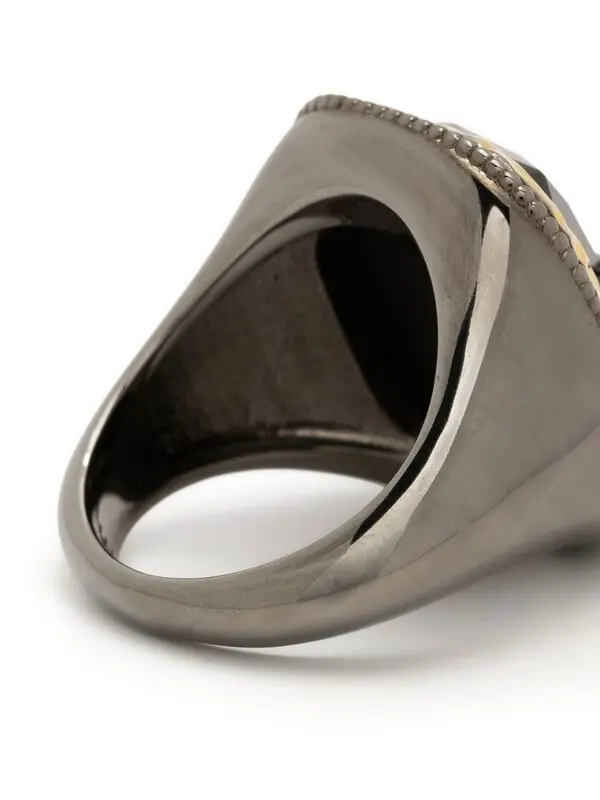 Zadig&Voltaire Rock Square Signet Ring - Silver