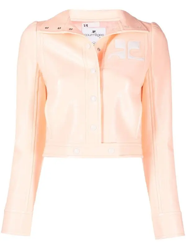 COURREGES Vinyl Jacket - Orange