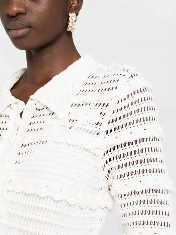 Zimmermann Crochet-detail Long-sleeve Maxi Dress