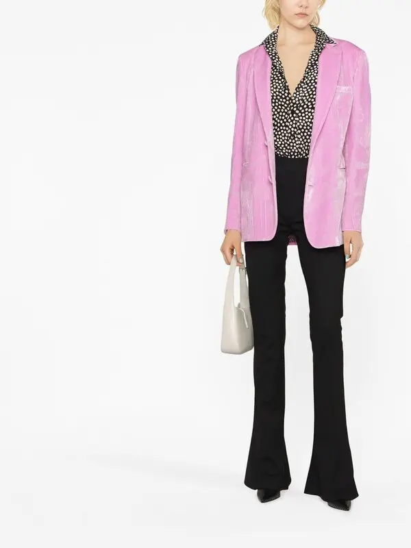 Etro Paisley Velvet Blazer - Pink