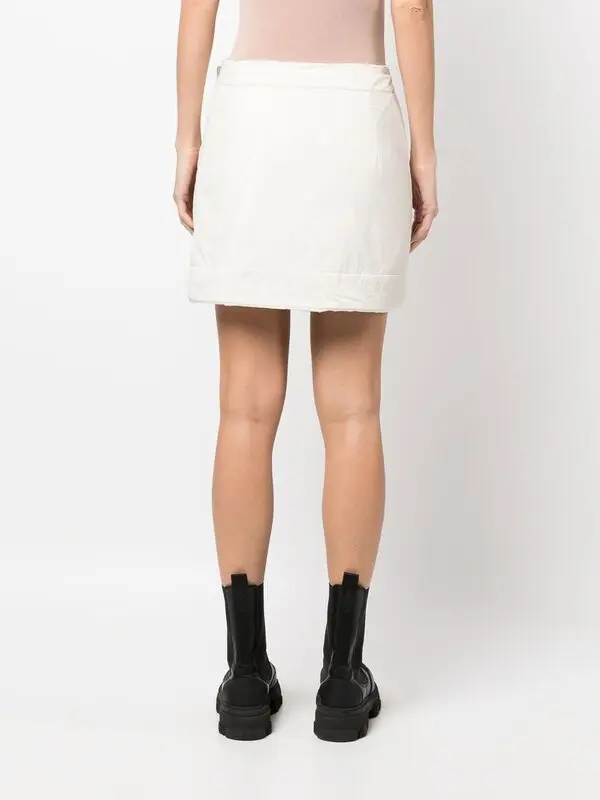 Emporio Armani Quilted Wrap Skirt