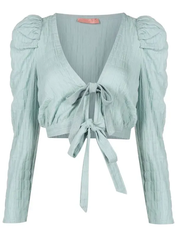 CLUBE BOSSA Mandoline Cropped Blouse