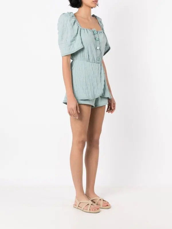 CLUBE BOSSA Folina Square-neck Playsuit