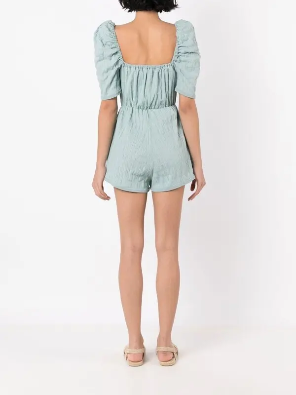 CLUBE BOSSA Folina Square-neck Playsuit