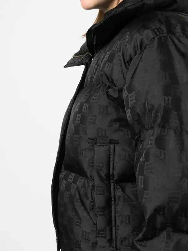 MISBHV Monogram-print Padded Jacket