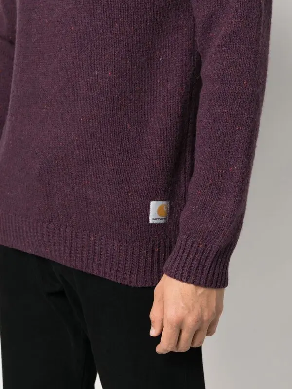 Carhartt Work In Progress Anglistic Speckled-knit Jumper