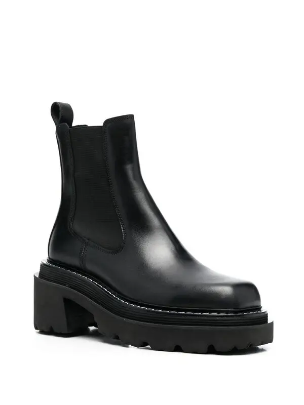 Sandro Square Toe 80mm Boots