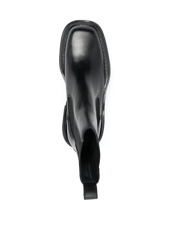Sandro Square Toe 80mm Boots
