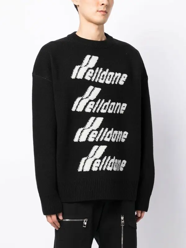 We11Done Logo-embroidered Jumper