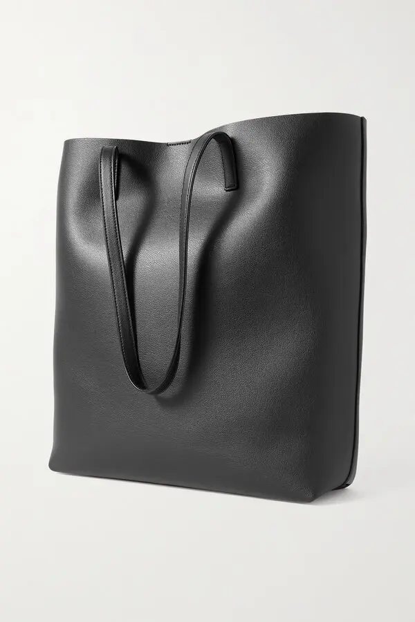 Saint Laurent Leather North/south Tote - Black