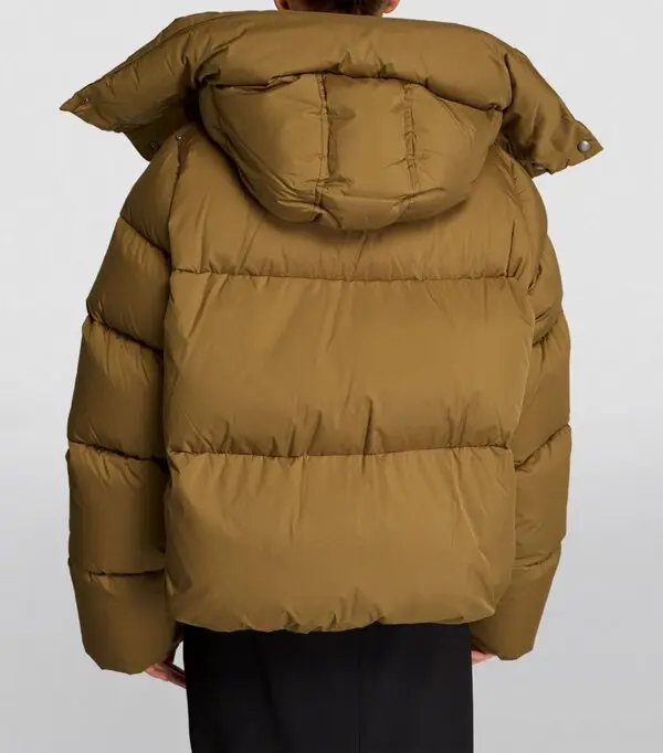 Sportmax Marica Puffer Jacket In Green - 30% Off | Editorialist