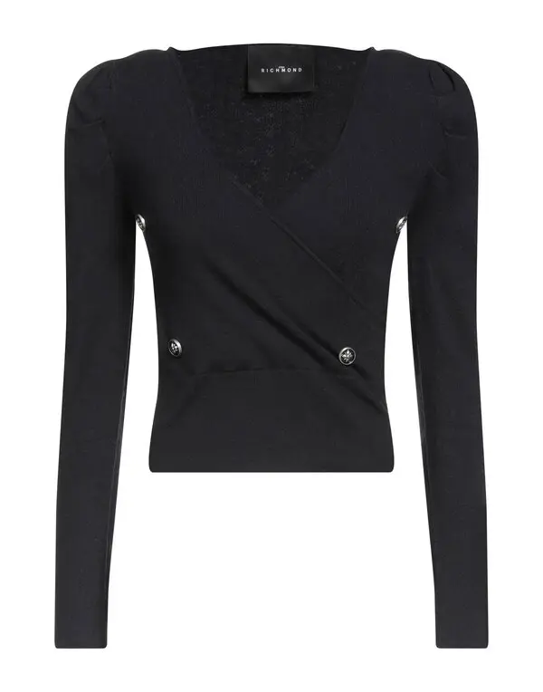 John Richmond Knitted V-neck Lightweight Top