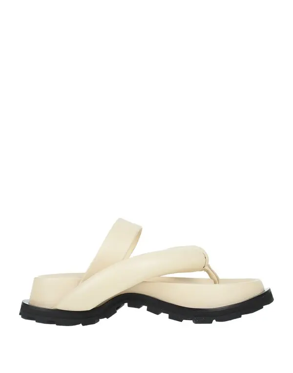 JIL SANDER Thong Sandals