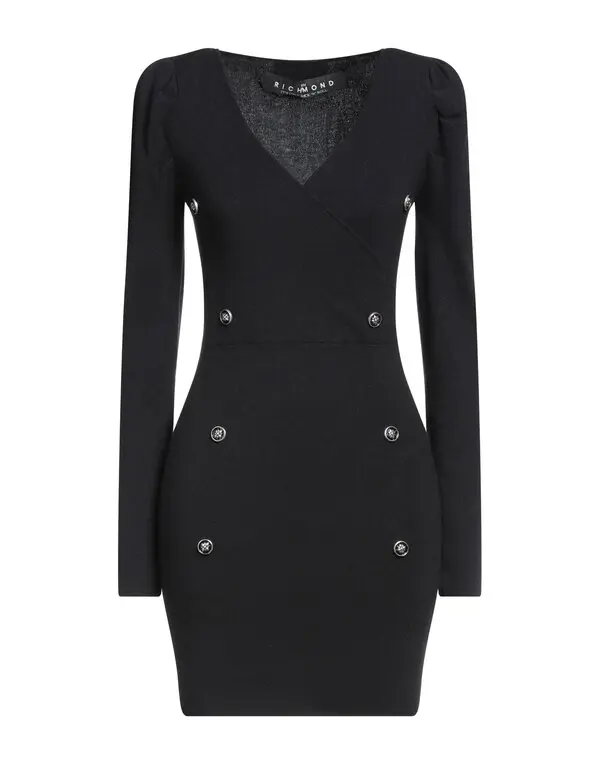 John Richmond Mini Bodycon Knit Dress - Blue