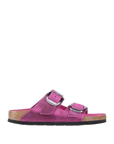 BIRKENSTOCK Sandals In Soft Leather - Purple