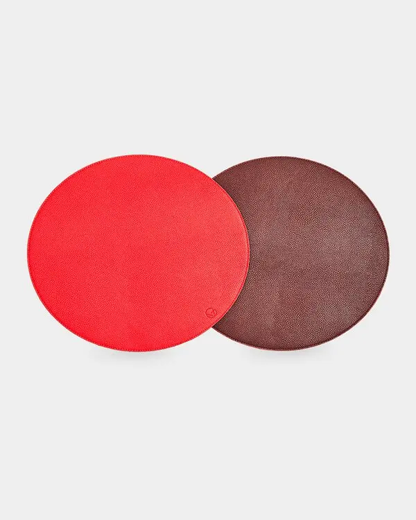 VON GERN HOME Reversible Round Placemat - Multi