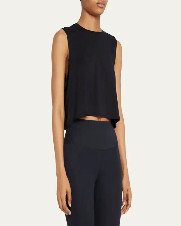 Splits59 Sienna Cropped Jersey Tank