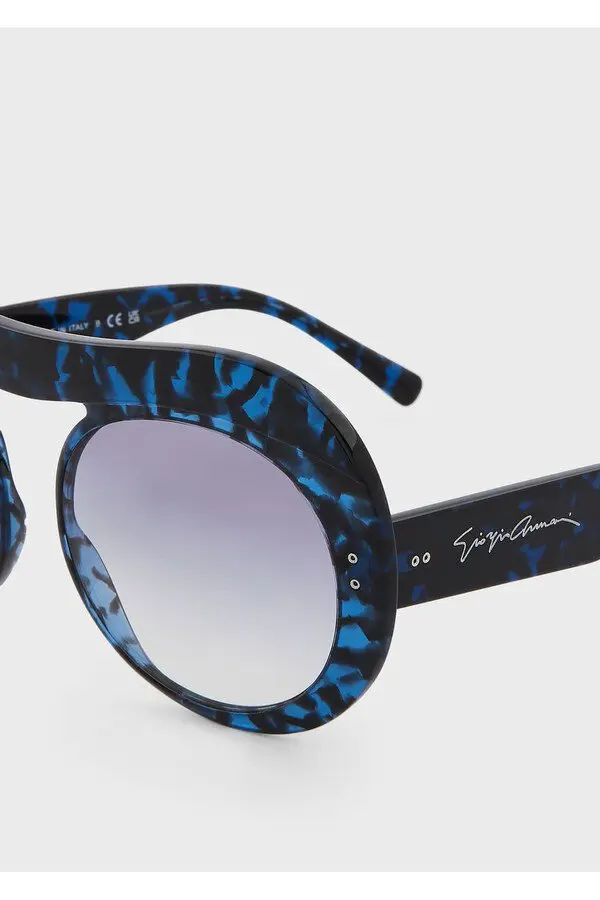 Giorgio Armani Round Sunglasses