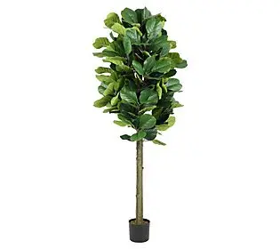 SAFAVIEH Faux Fiddle Leaf Fig 72 Potted Tree