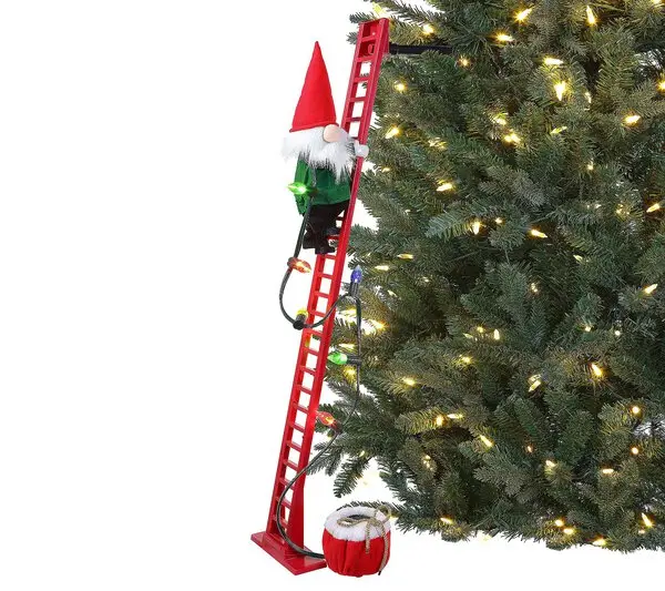 MR. CHRISTMAS Plush Super Climbing Elf