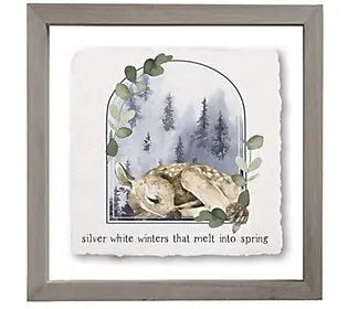 SINCERE SURROUNDINGS 10' Silver White Winters F Loating Frame - One-color