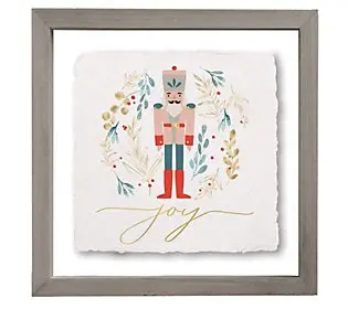 SINCERE SURROUNDINGS 10' Joy Nutcracker Floatin G Frame Art
