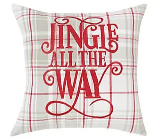 C&F HOME 18' X 18' Jingle All The Way Printed T Hrow Pillow - One-color