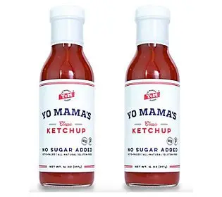 YO MAMA'S FOODS Yo Mama's 14-oz Classic Ketchup - One-color